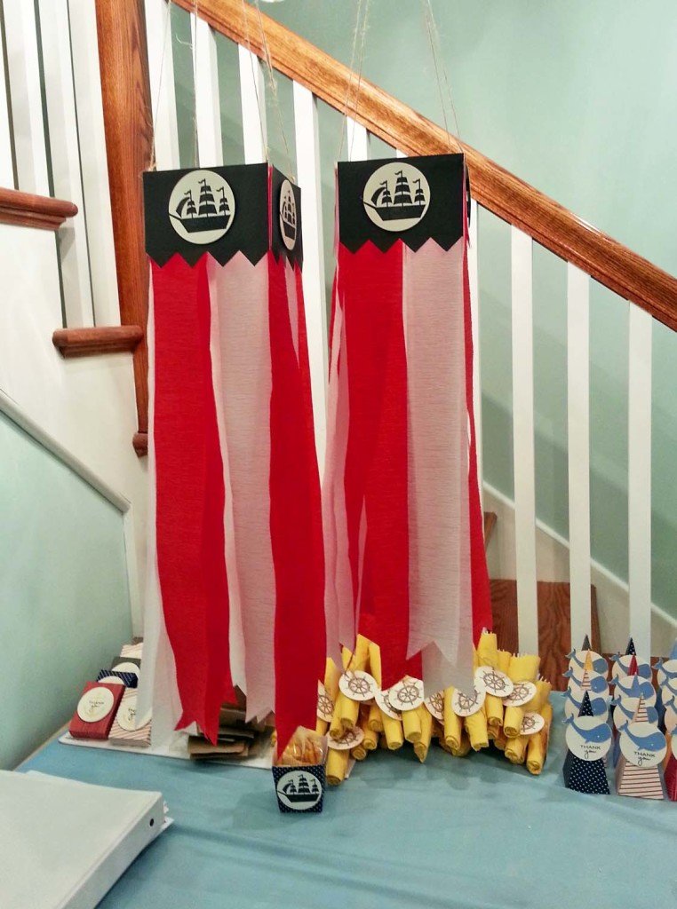 DIY Pirate Party Windsock Tutorial