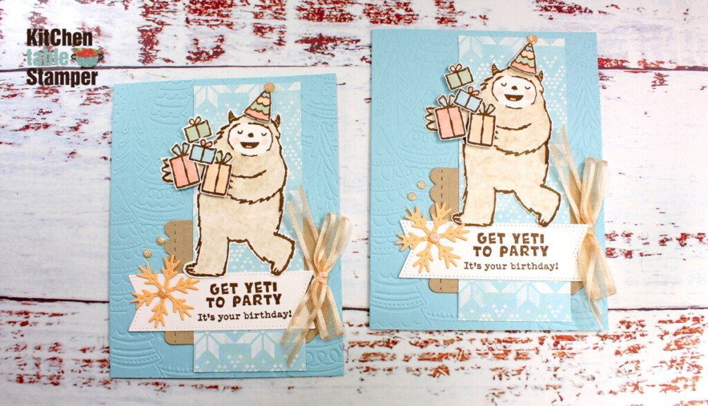Yeti to Party Stamp a Stack - Yeti to Party Card 1 of 3
