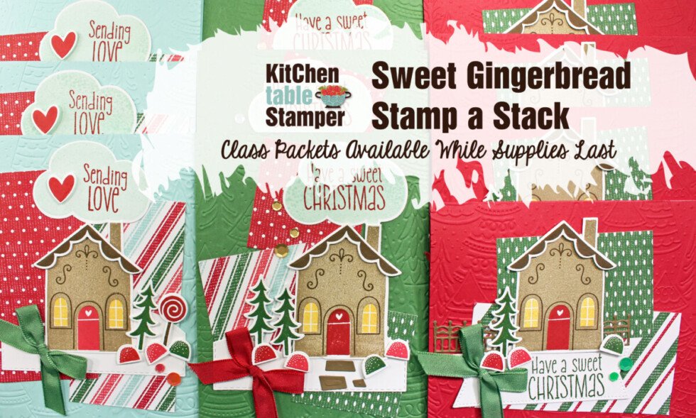 Sweet Gingerbread Christmas Stamp a Stack - Video 2 of 3