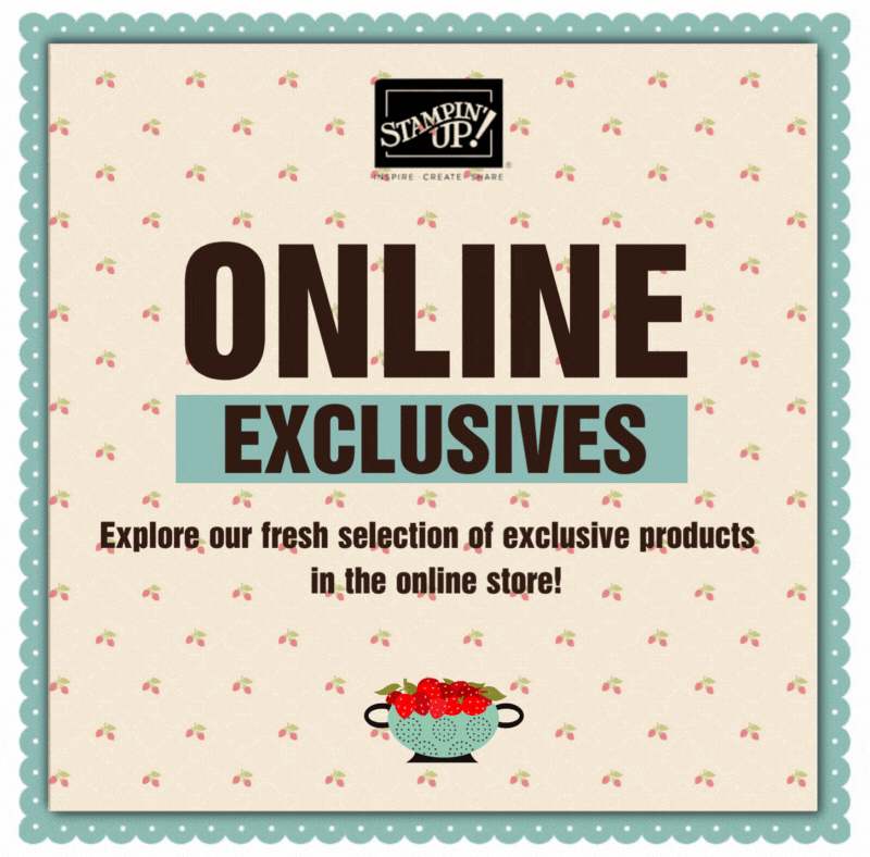 ONLINE Exclusives - Available today!