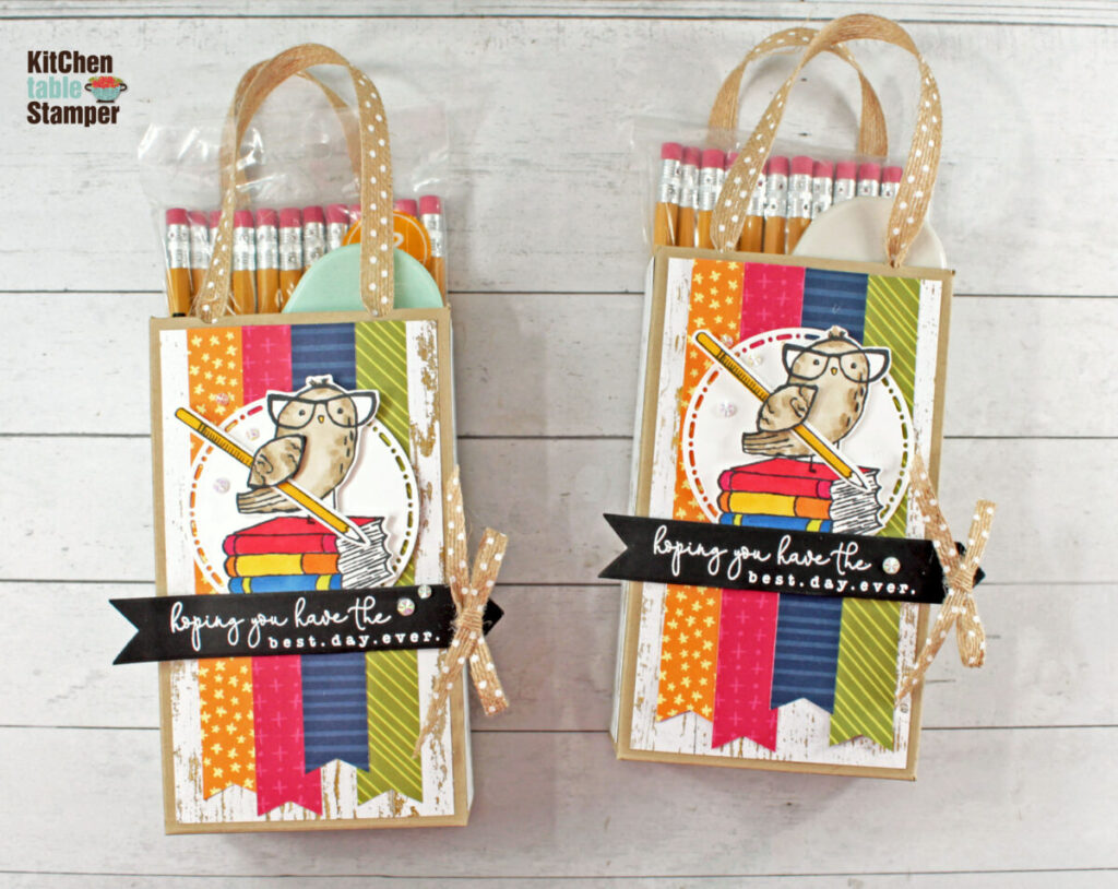 Big Back to School Treat Bag Tutorial