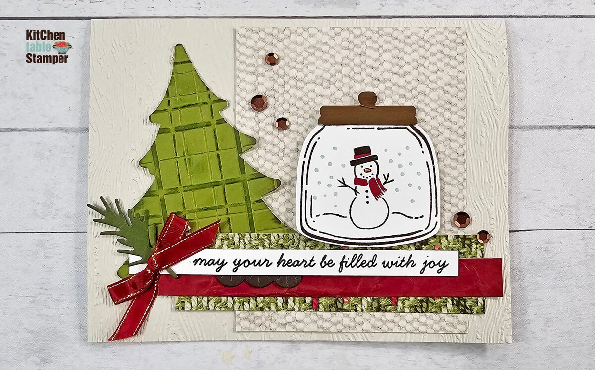 Jar of Joy Stamp & Stick Card Class - Filled with Joy - front - Kitchen ...